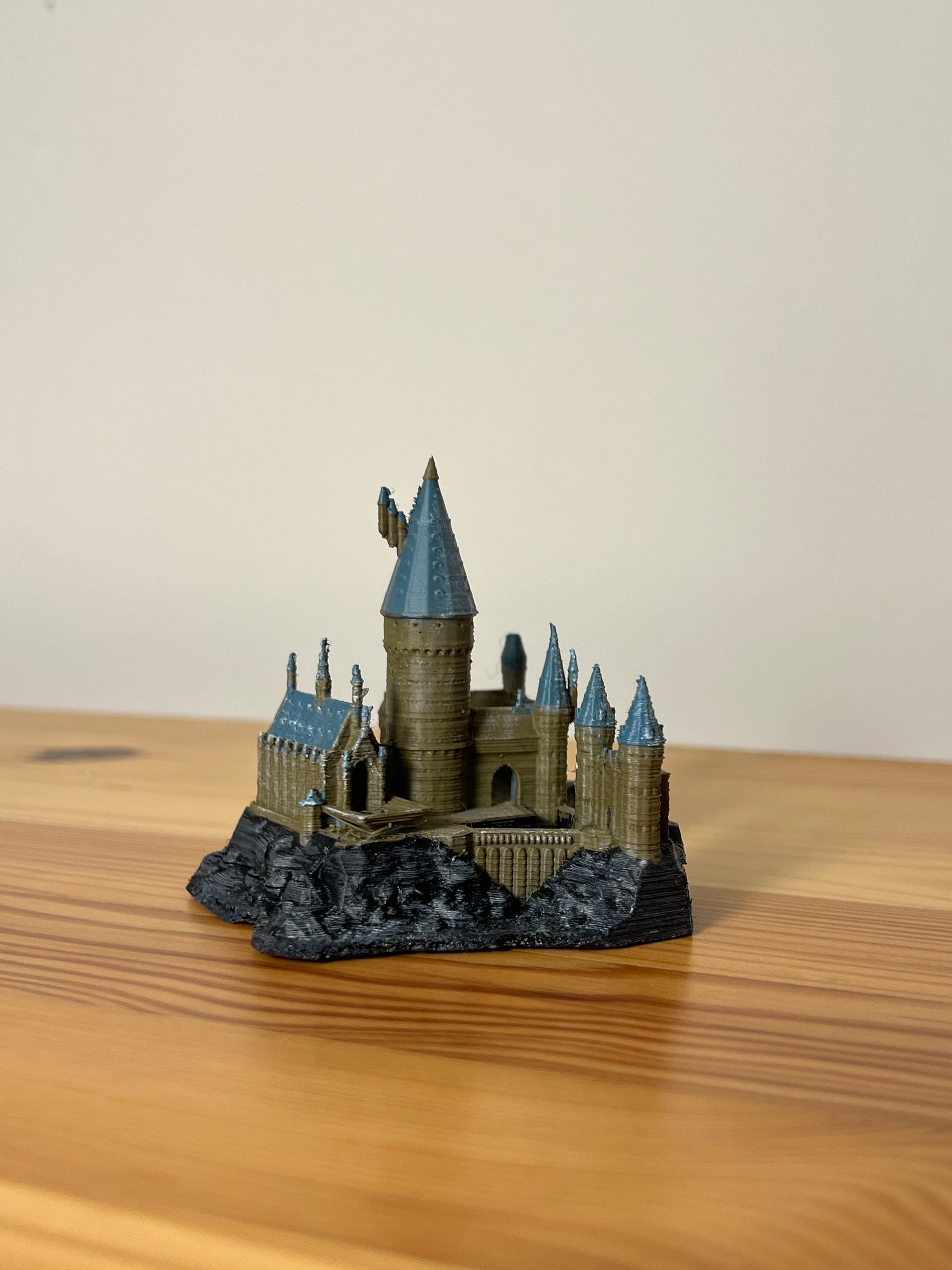 Miniature Hogwarts Model, Wizard Castle 3D Print - Etsy