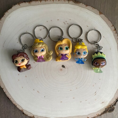 Disney Princess Comic Keychain | Etsy