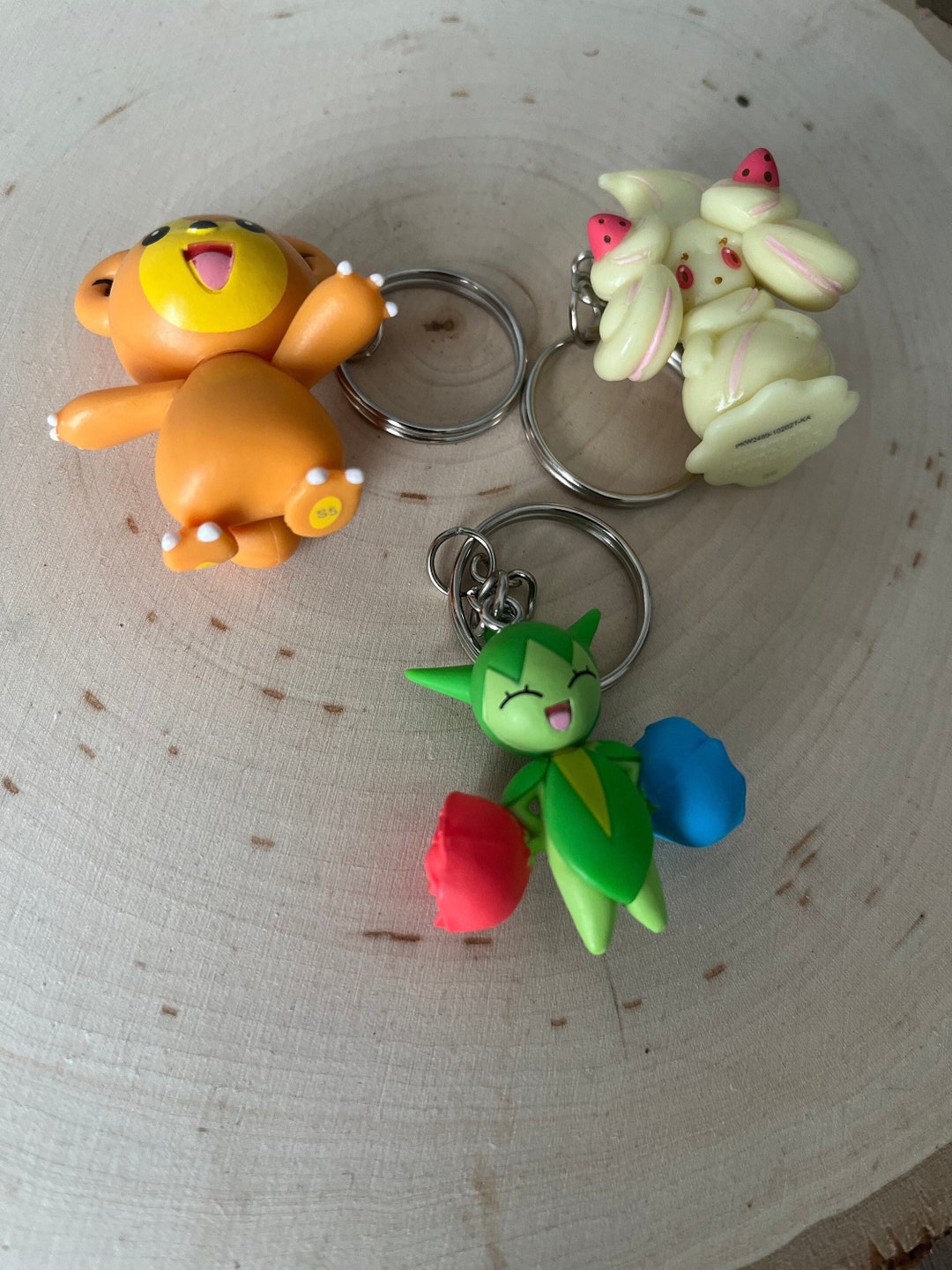 Pokemon Keychains Pokemon Figurine Keychains Cartoon Keychain Keychains ...