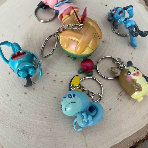 Cartoon Keychain - Etsy