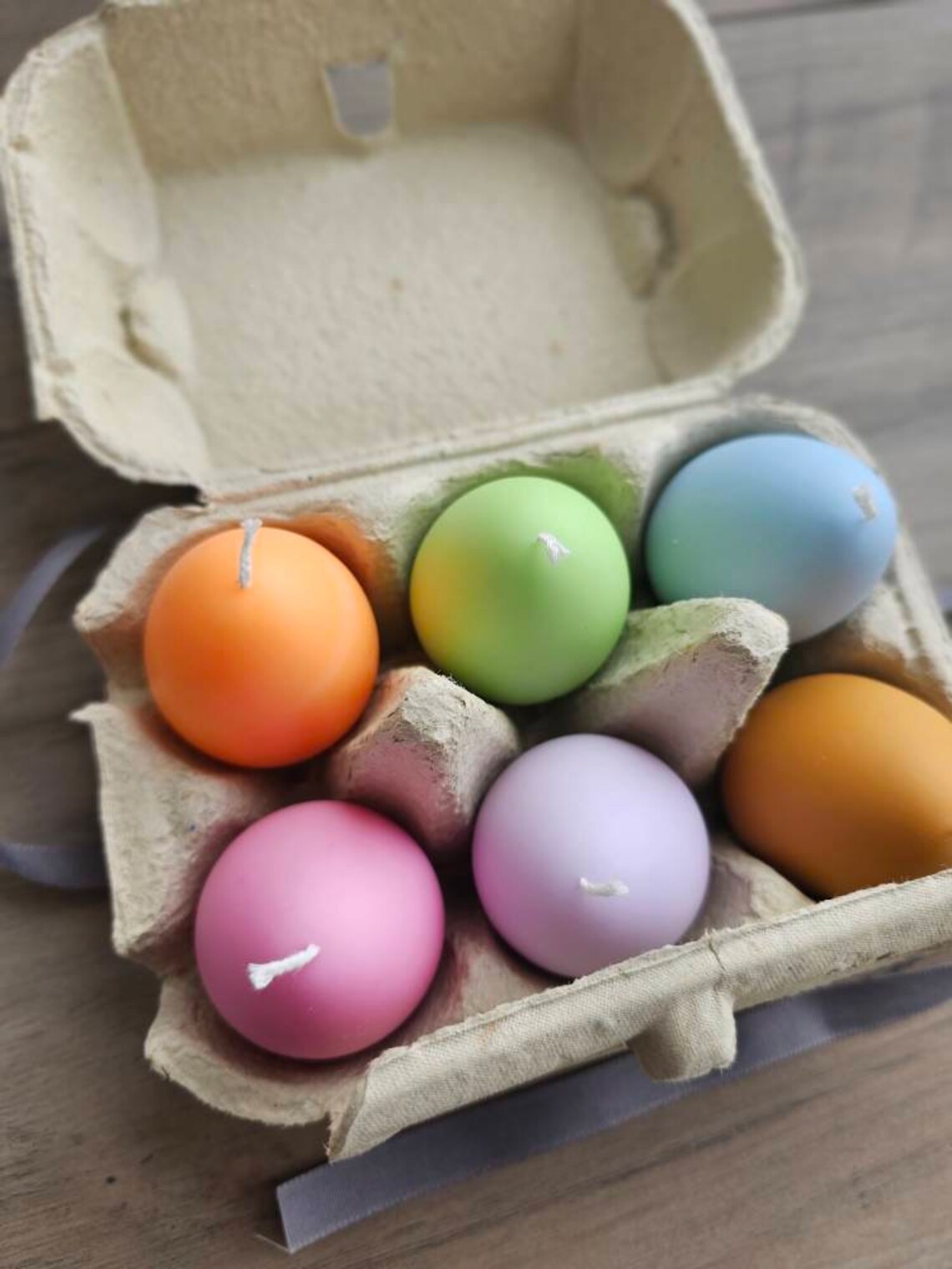 Easter Candle / Egg Candle / Spring Candle / Table Candle / - Etsy UK