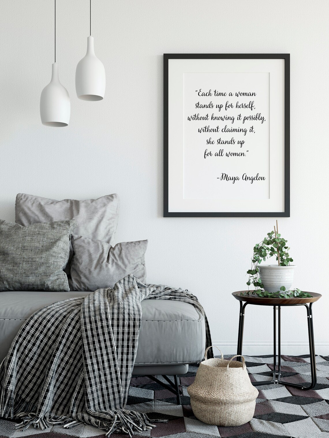 Maya Angelou Quote, Printable Quote, Quote Poster, Digital Print ...