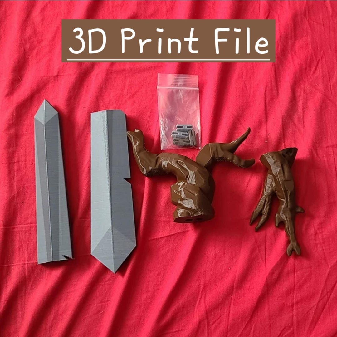 Root Sword 3D Print Files - Etsy