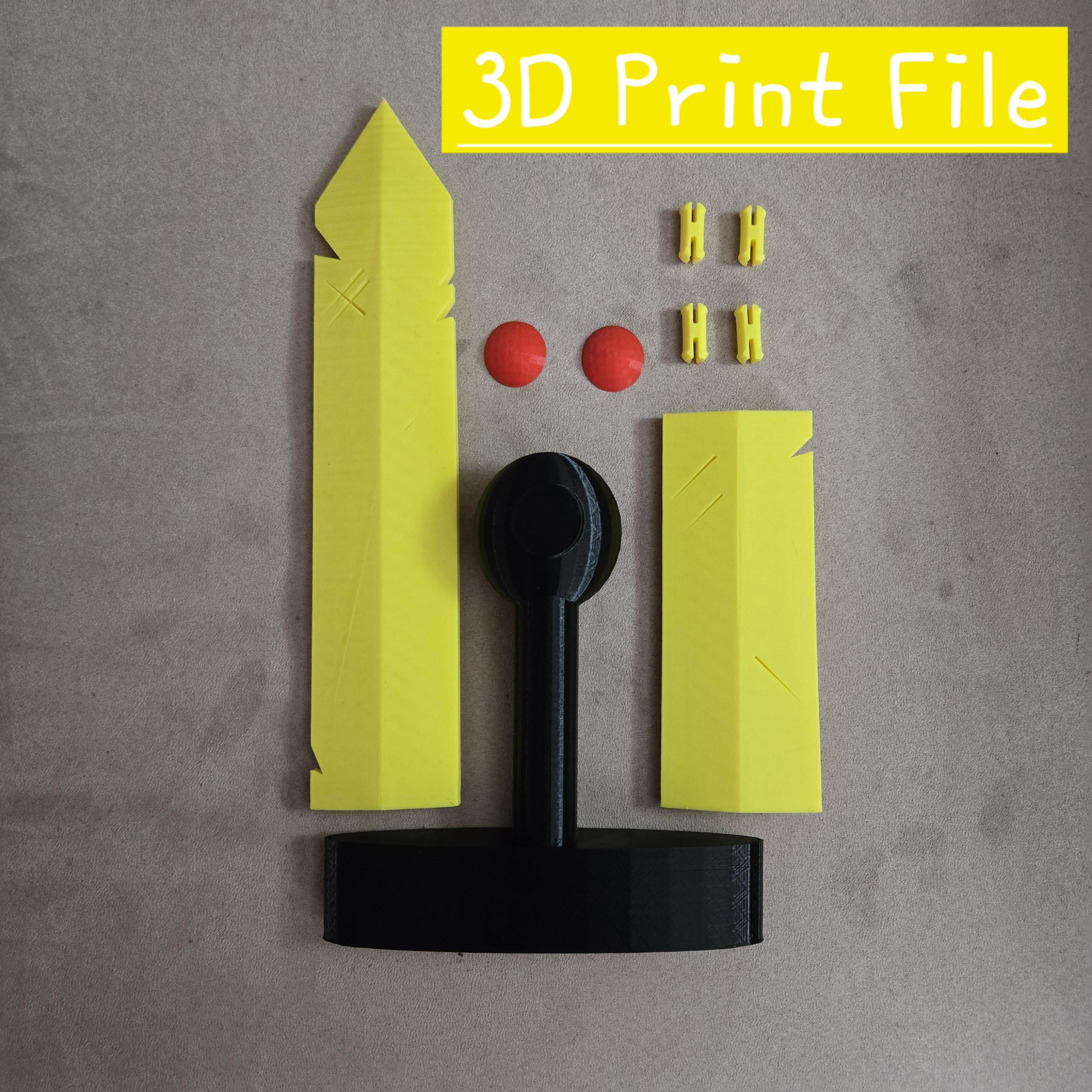 Scarlet Sword 3D Print File - Etsy