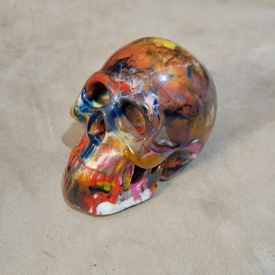 Recycled Plastic Skull - Etsy