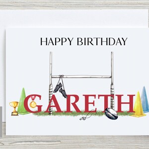 FOOTBALL and RUGBY Name and Alphabet Builder With Clipart Elements PNGS ...