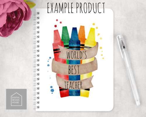 Teacher PNG Coloured Crayons Teacher Appreciation Thank You - Etsy