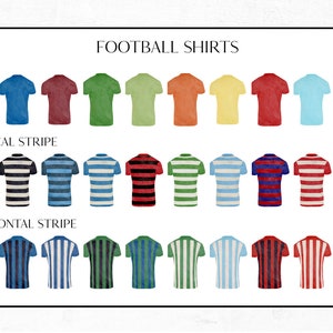 Football Shirt Picture Builder | 40 Soccer Shirts Included for ...