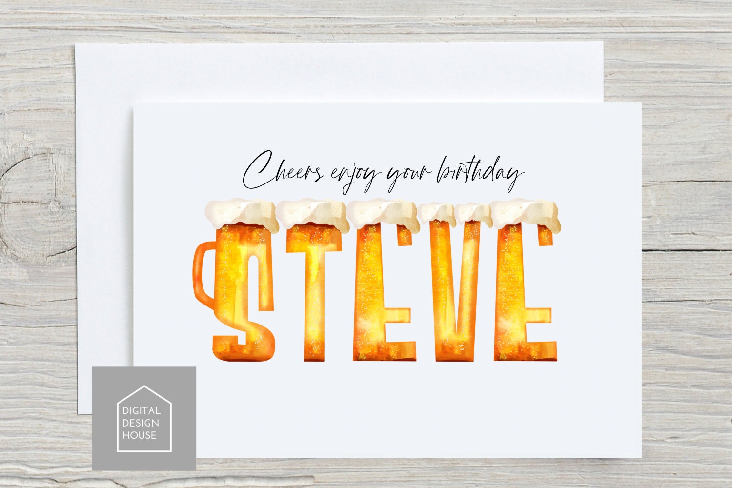 BEER ALPHABET Letters A to Z With Numbers and Special Characters for ...