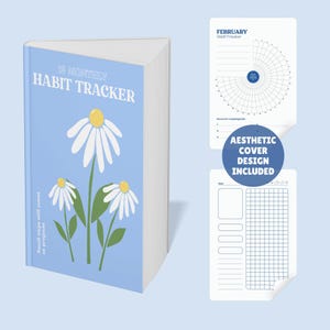 Minimalistic Daily Habit Tracker | Habit Tracker Goodnotes Compatible ...