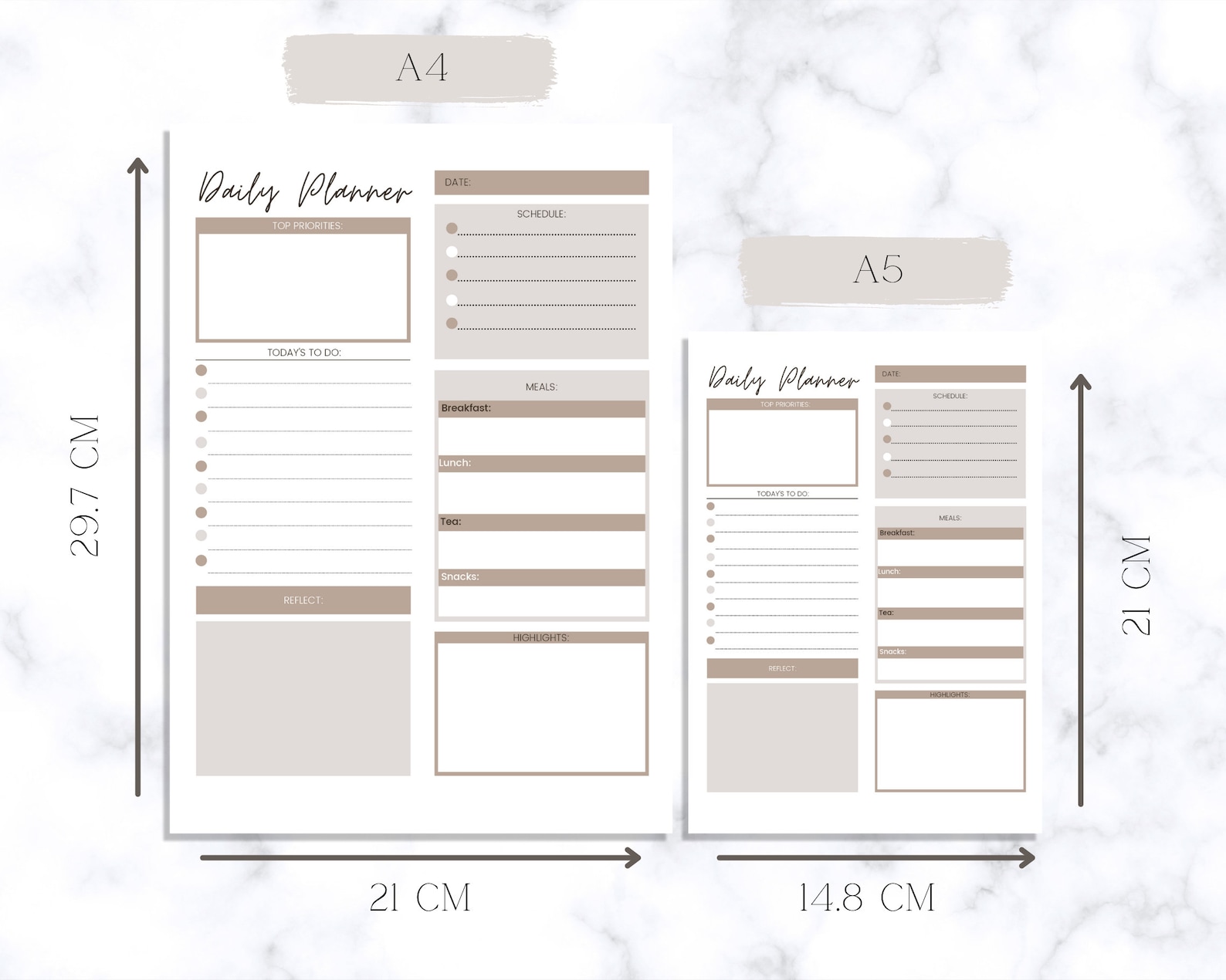 The Ultimate Life Planner Printable Bundle | Happy Planner Templates ...