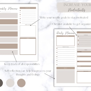 The Ultimate Life Planner Printable Bundle | Happy Planner Templates ...