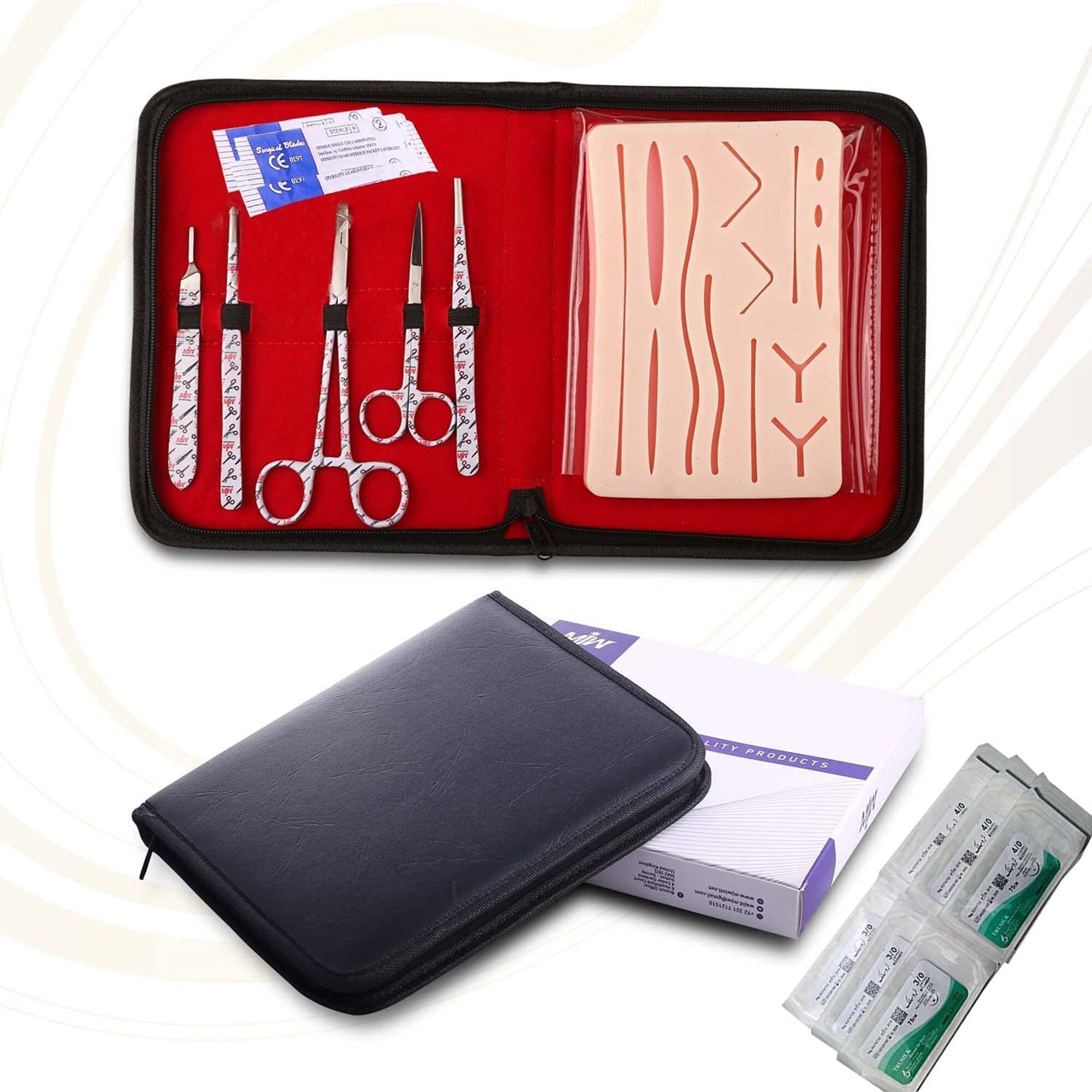 Suture Practice Kit Complete Medical Student Suture Training Nurse ...