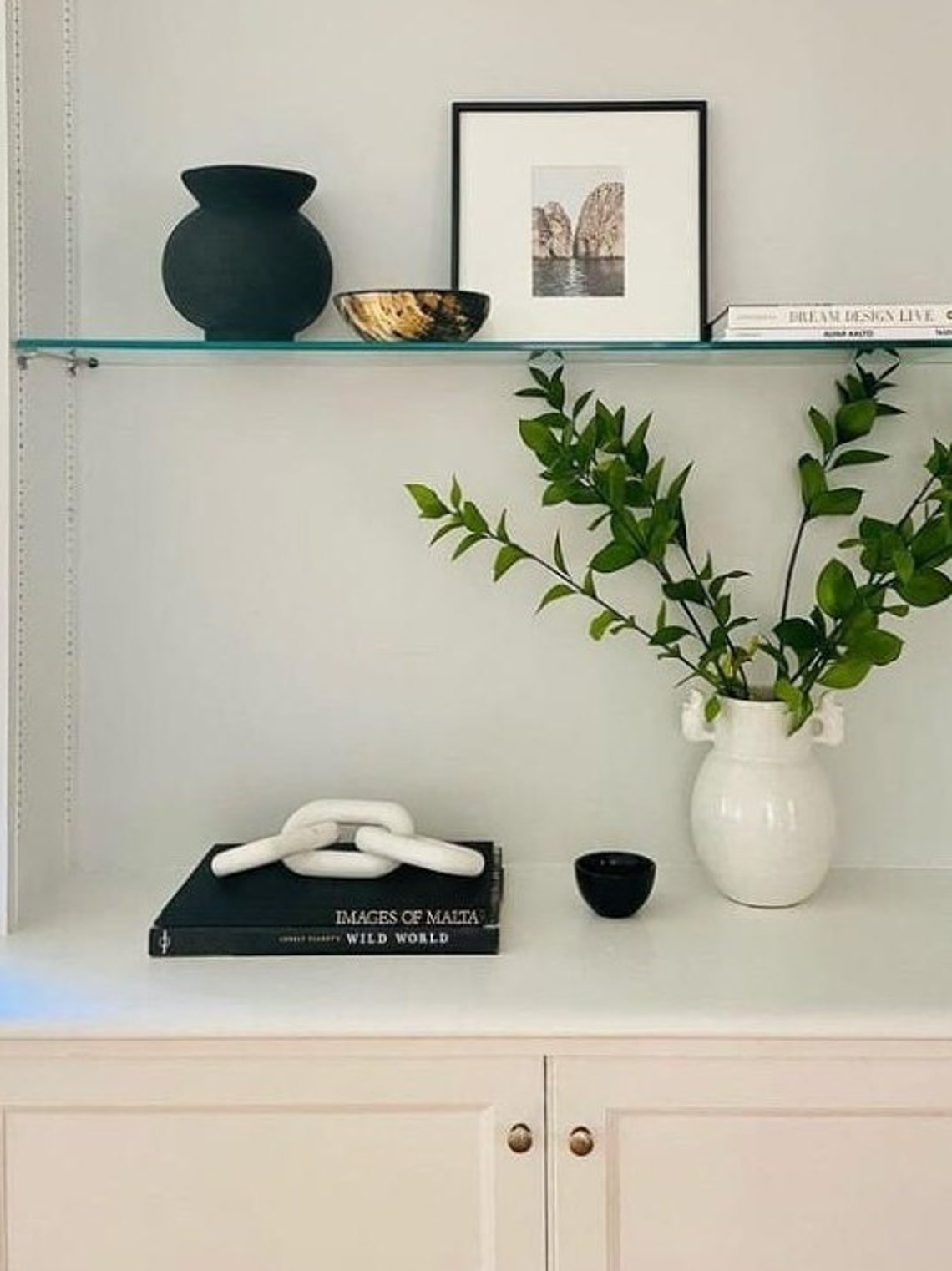 Marble White Chain Link Decoration - Etsy Canada