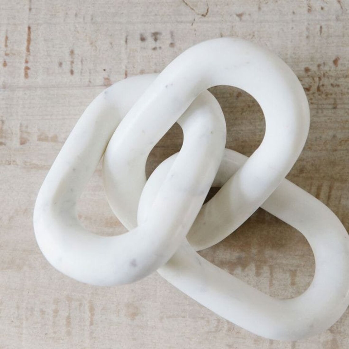 Marble White Chain Link Decoration - Etsy Canada