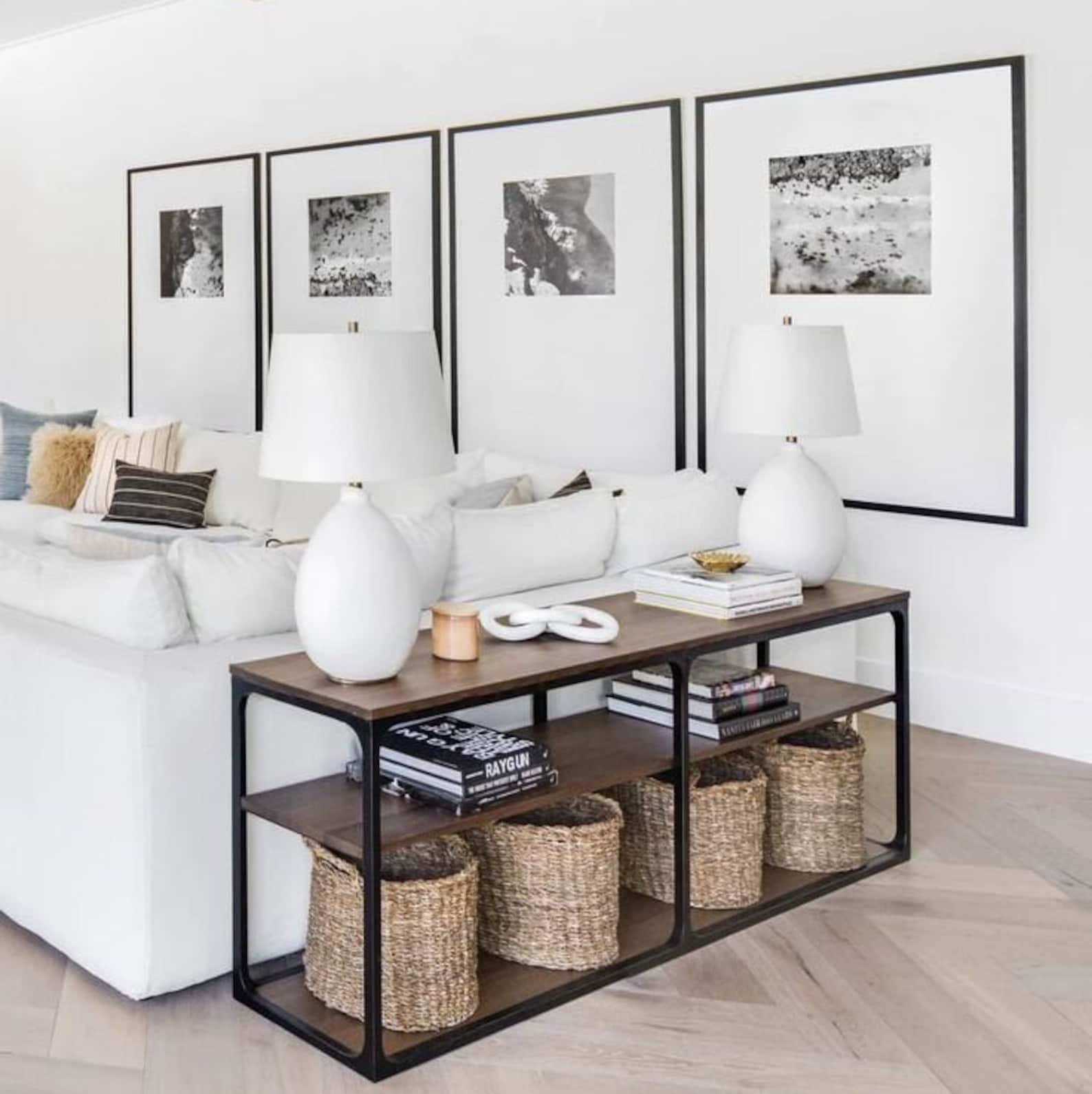 Marble White Chain Link Decoration - Etsy