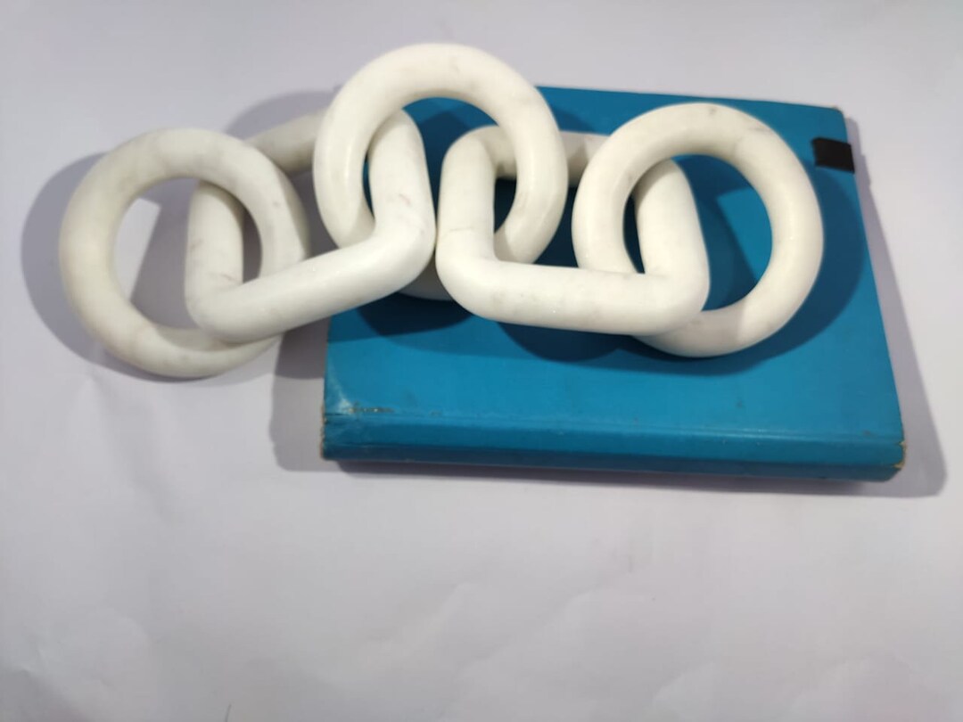 Five Link Chain Marble New Style Square Circle - Etsy