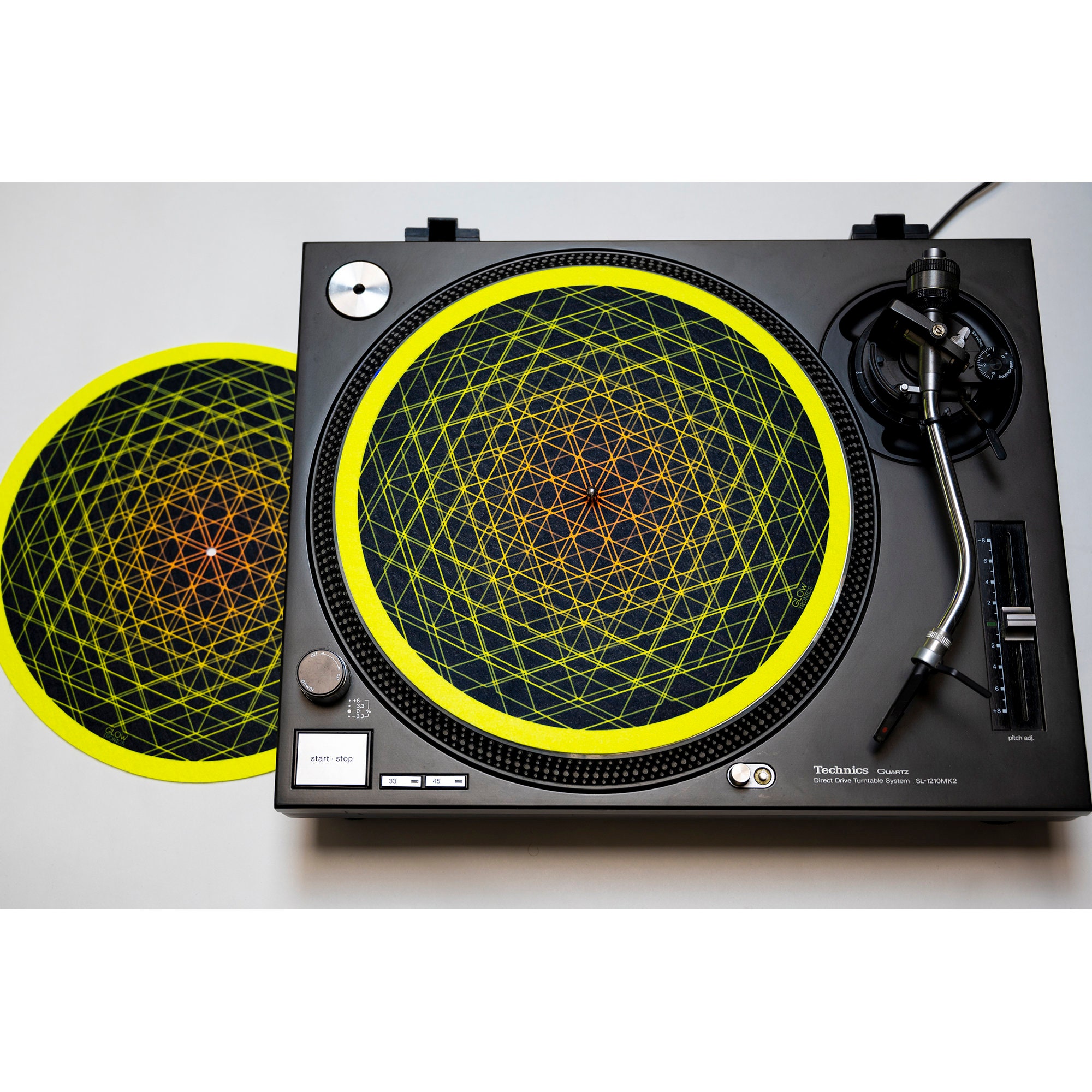 12 Custom Slipmats UV / Blacklight Activated | Etsy