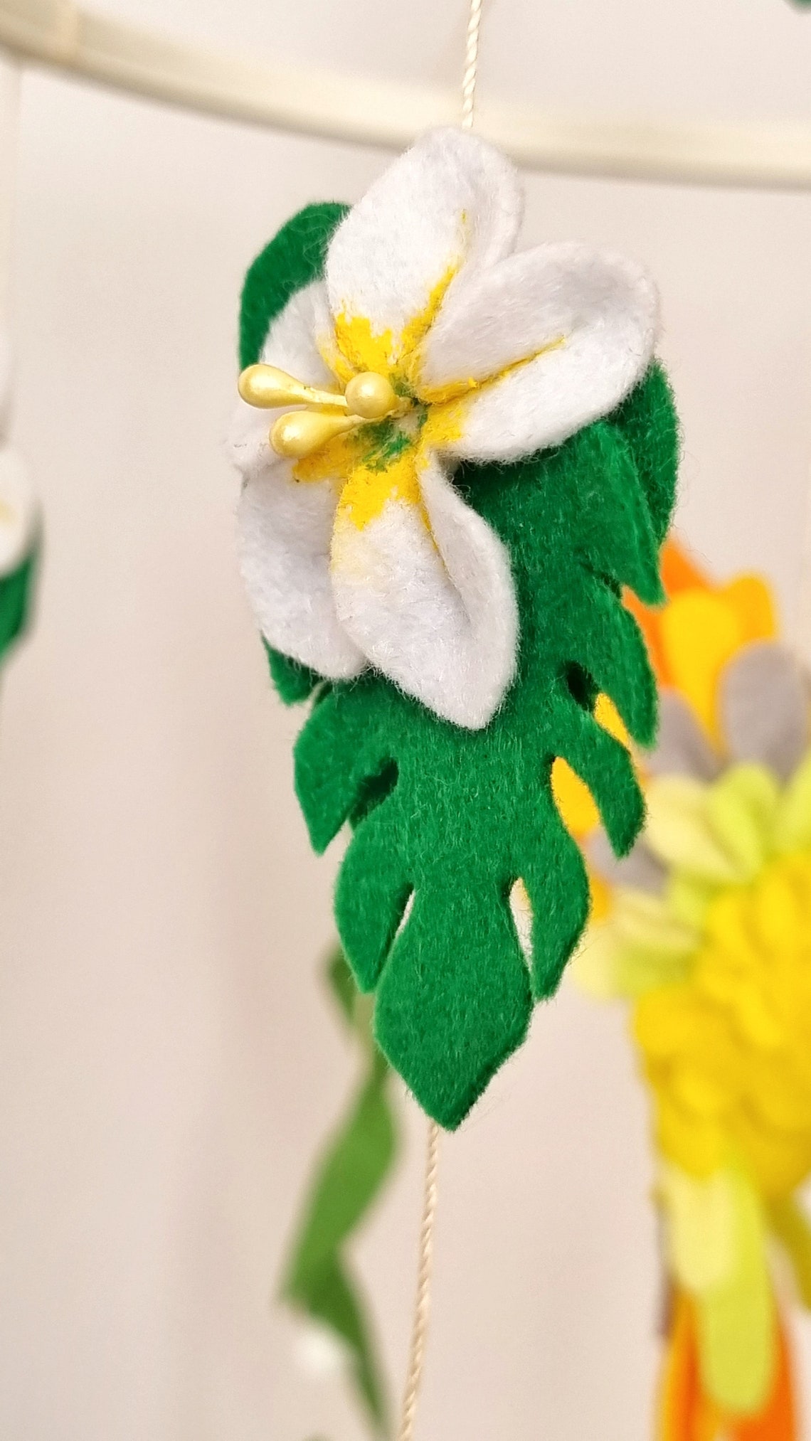 Bird Baby Mobile Nursery Decor Color Nusery Mobile Newborn Baby Shower ...