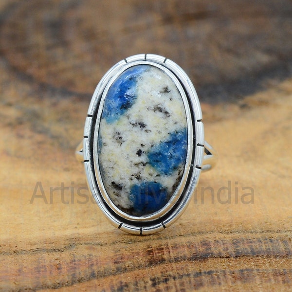Jasper Stone Ring - Etsy