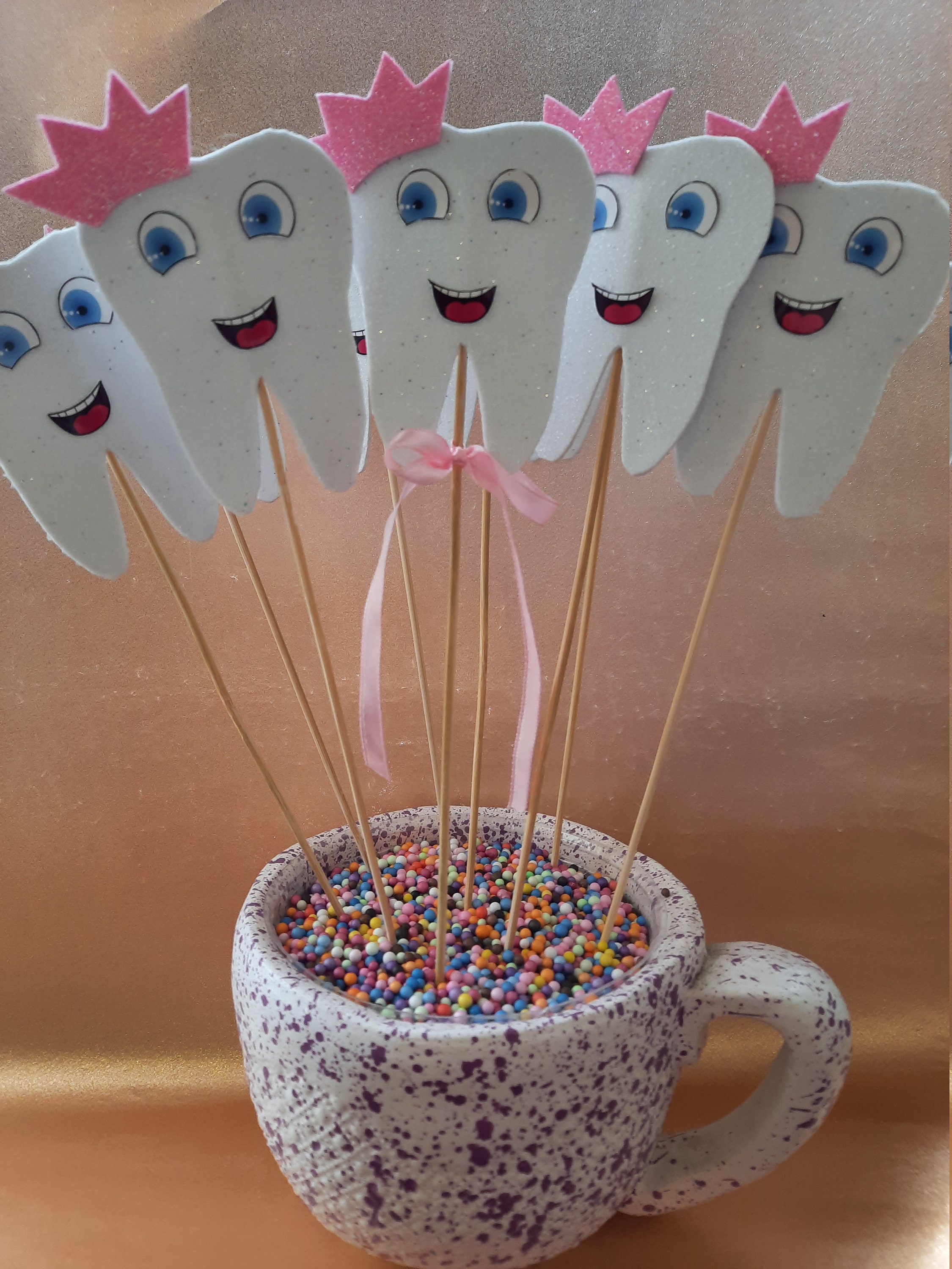 24 Pcs First Tooth Topper Fairy Partytooth Decoration - Etsy
