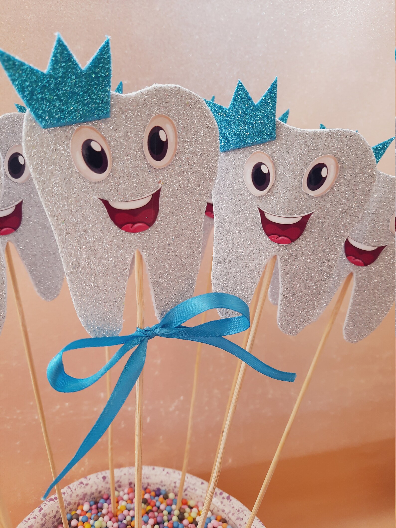 24 Pcs First Tooth Topper Fairy Partytooth Decoration - Etsy