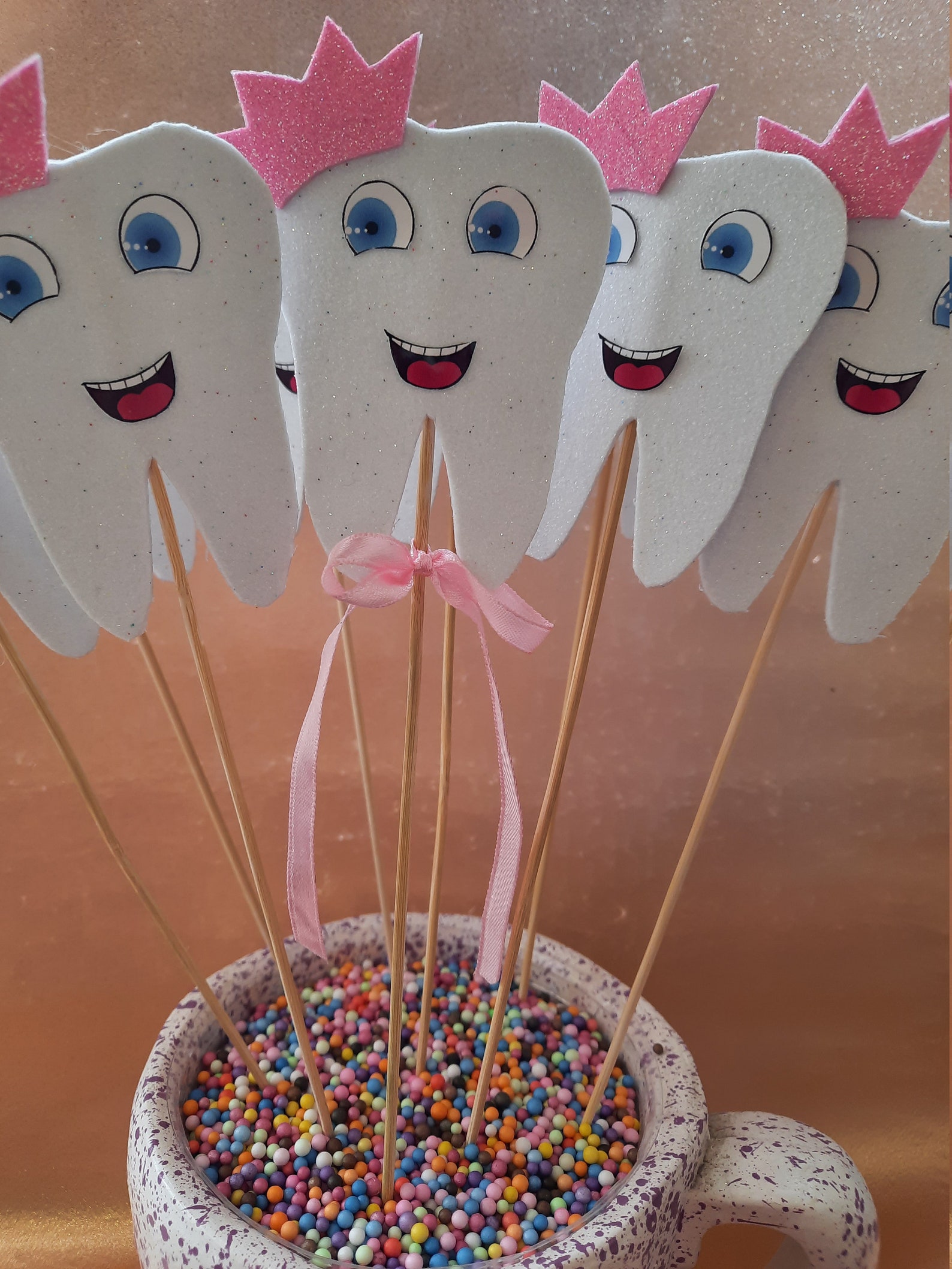 24 Pcs First Tooth Topper Fairy Partytooth Decoration - Etsy