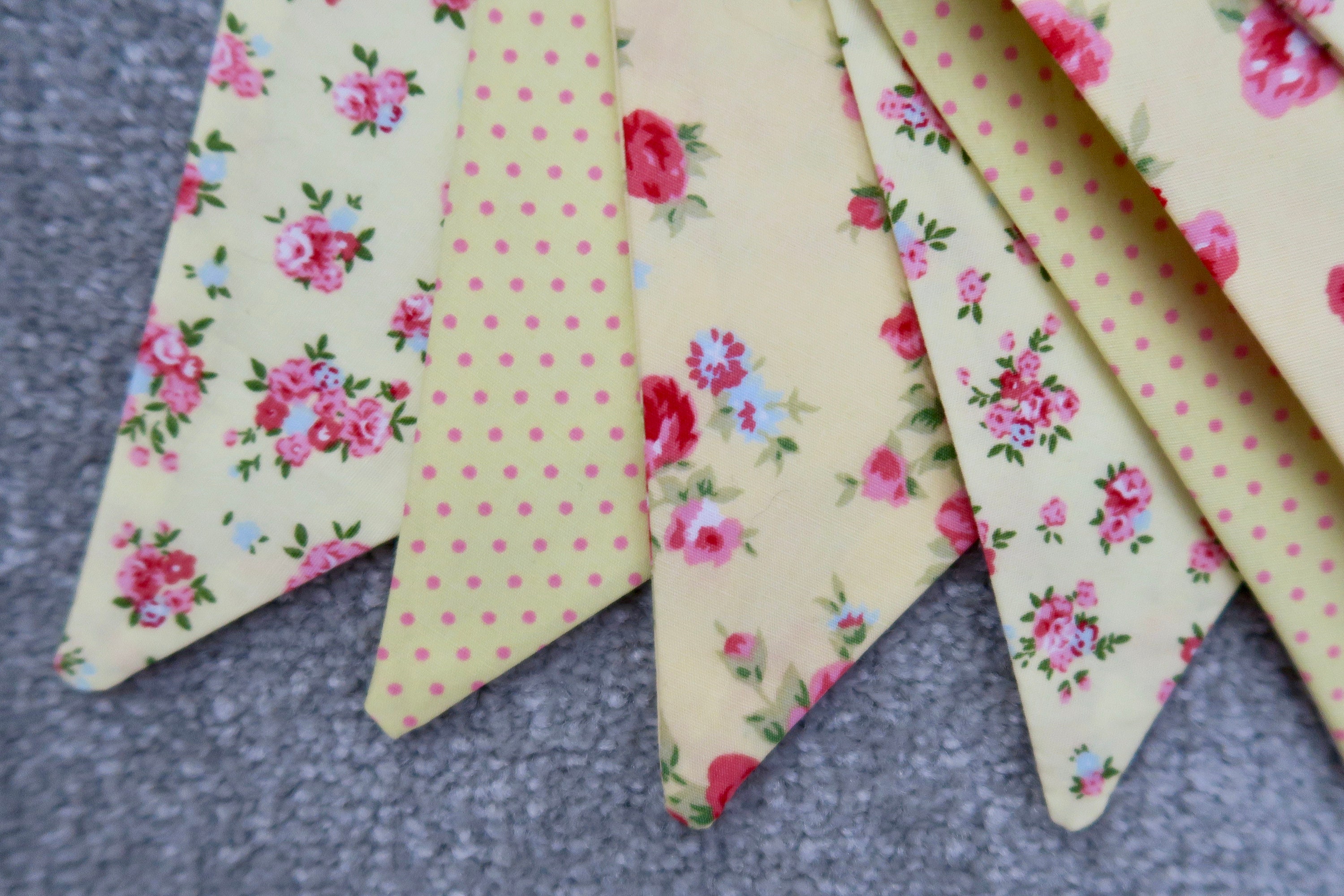 Floral Summer Bunting - Etsy