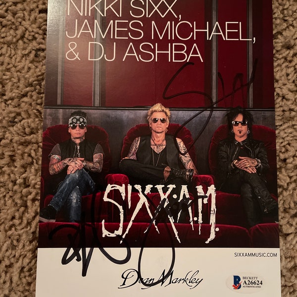 Nikki Sixx - Etsy