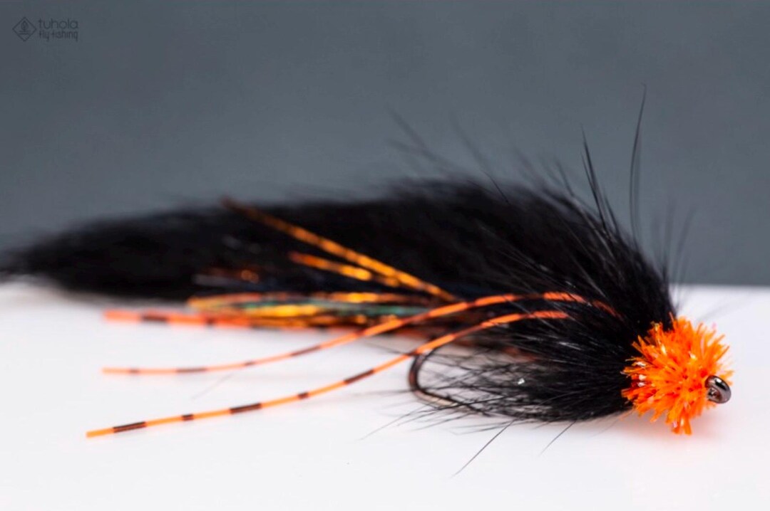 EEG SUCKING LEECH Bunny #4 Leech Fly Pattern Brown Trout - Etsy