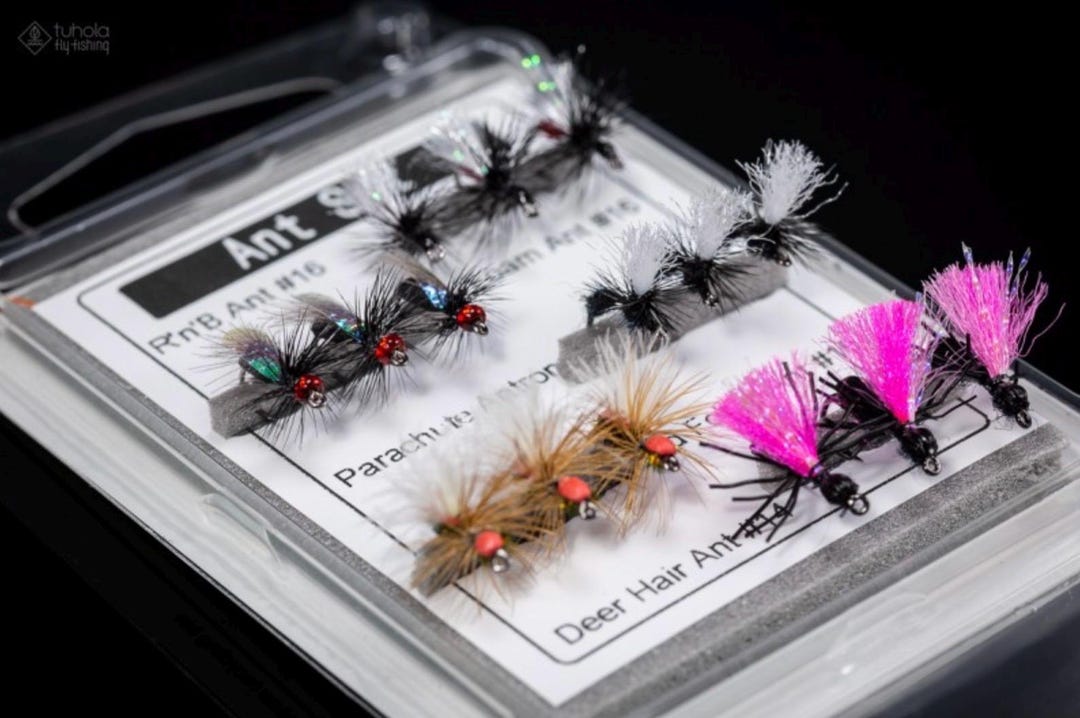 ANT SET Dry Flies Set - 15 Pcs Grayling Small Dries Trout - Etsy