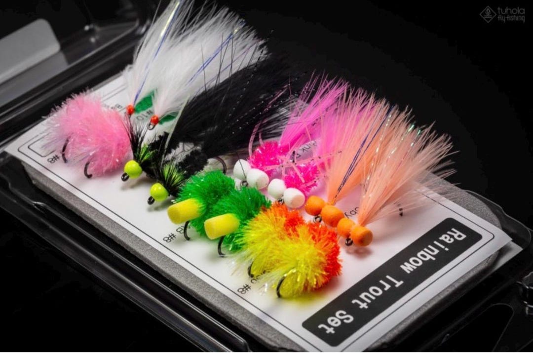 Rainbow Trout Set 14 Flies - Etsy