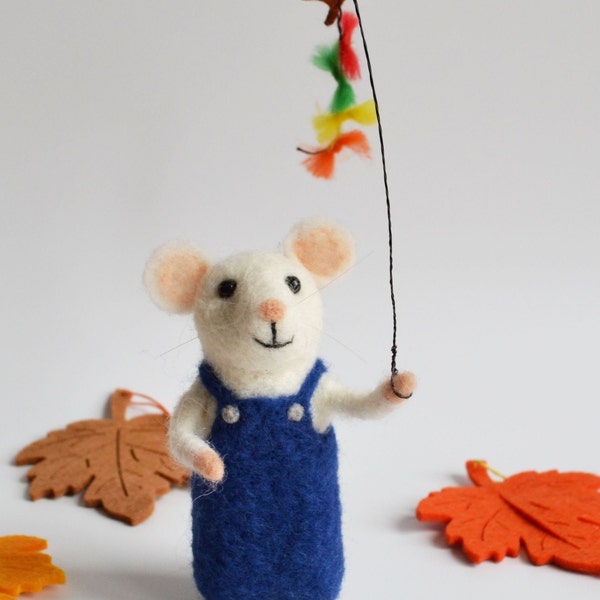 Needle Felted Mouse - Etsy