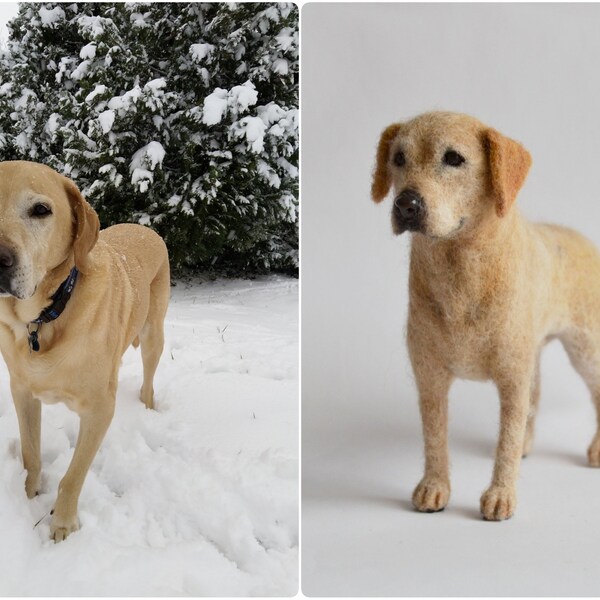 Felt Labrador - Etsy