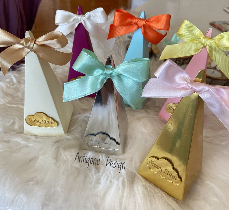 Custom Cone Box Personalized Candy Box Gift Party Paper Box | Etsy