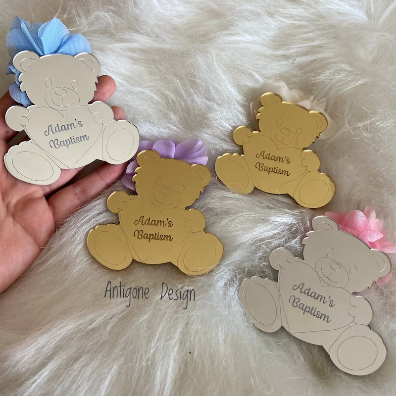 Acrylic Bear Custom Party Favors - Etsy