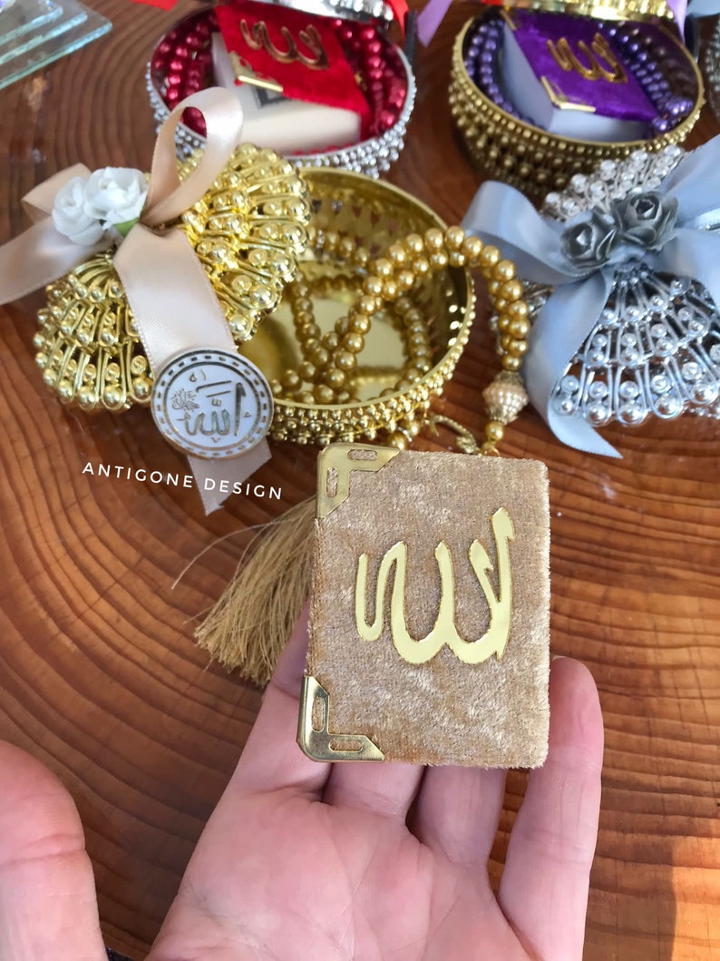 Mini Quran Set Quran and Tasbeeh Set Personalized Gifts | Etsy