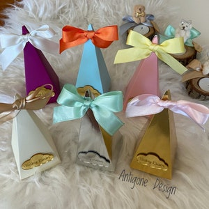 Custom Cone Box, Personalized Candy Box Gift, Party Paper Box, Candy ...