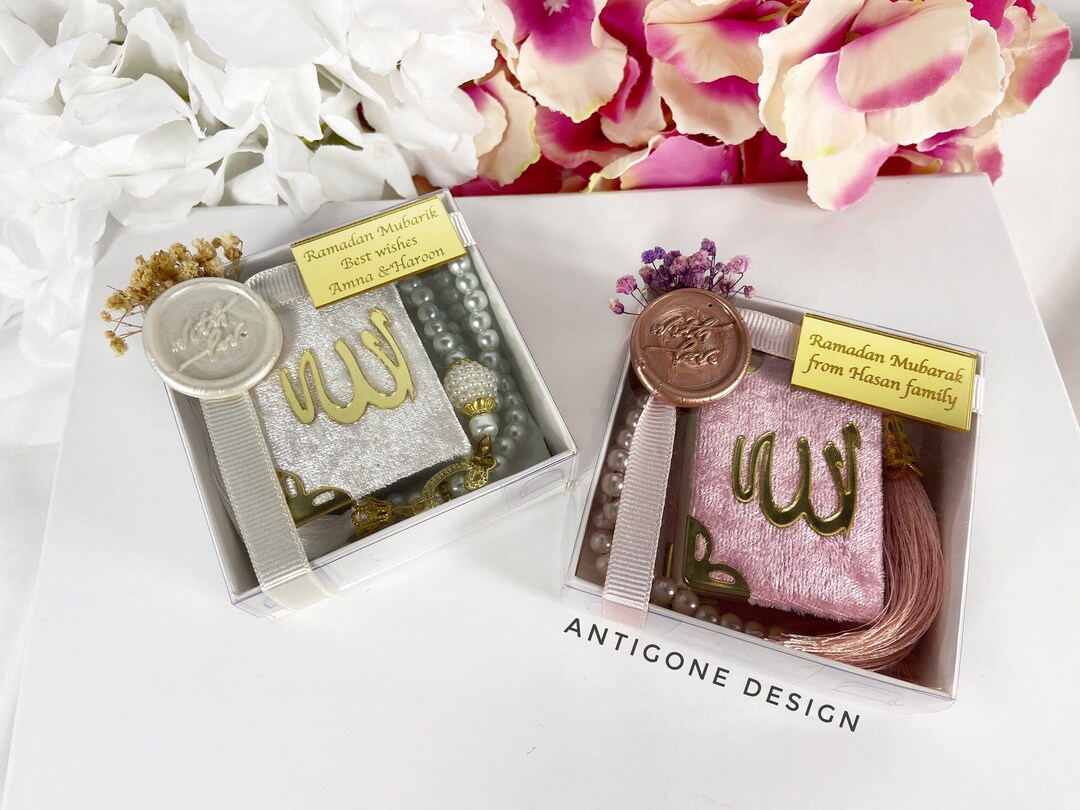 Custom Mini Quran Gift Set With Seal, Ramadan Gift, Eid Gift Set ...
