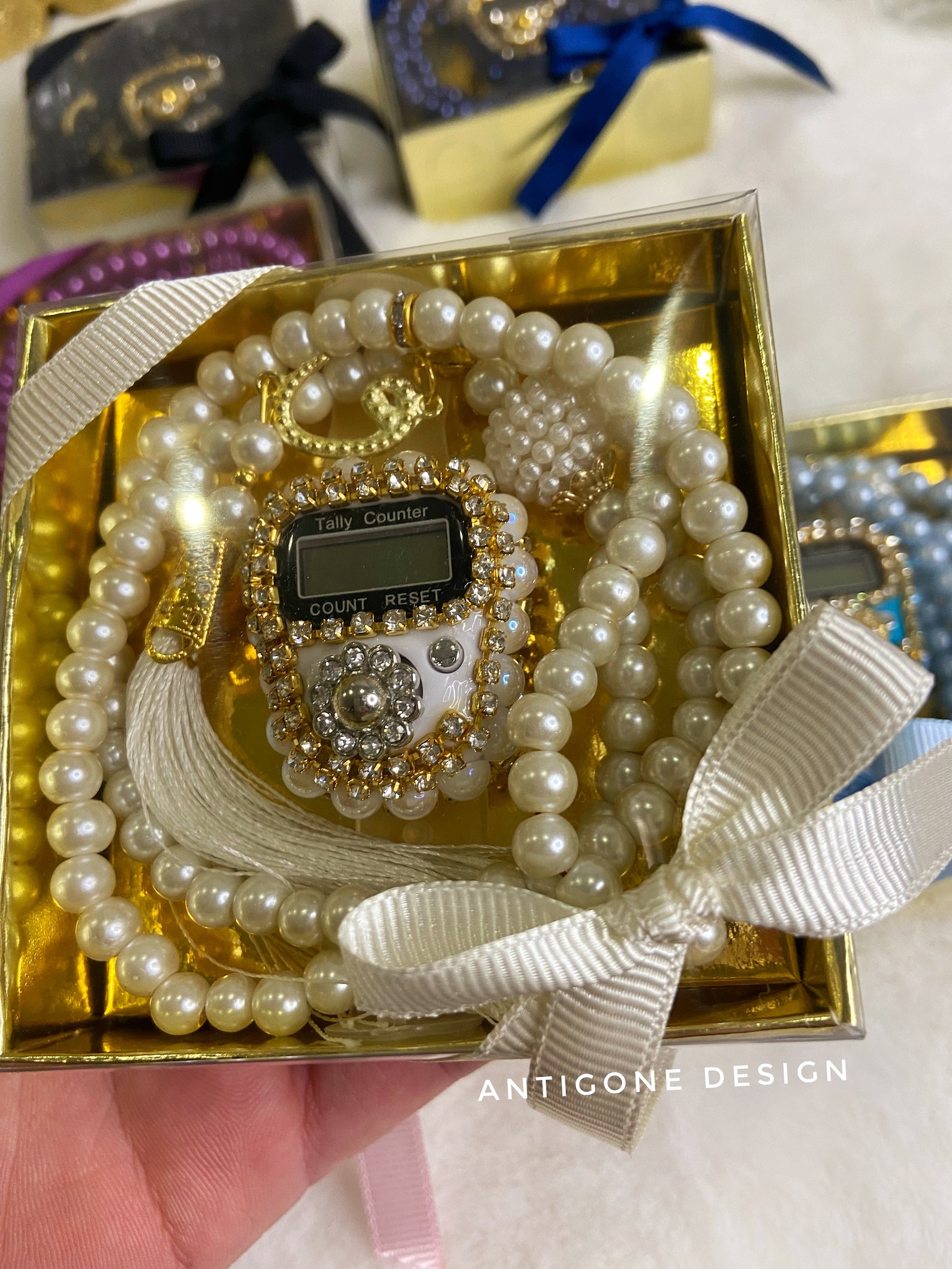 Custom Dhikr Counter and Tasbih Set, Islamic Gift Set, Muslim Giveaway ...