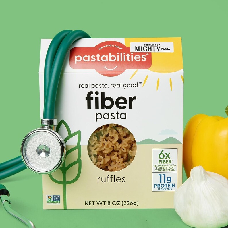 Pastabilities Mighty Pasta, High Protein, 8 Oz. (6-pack) - Etsy