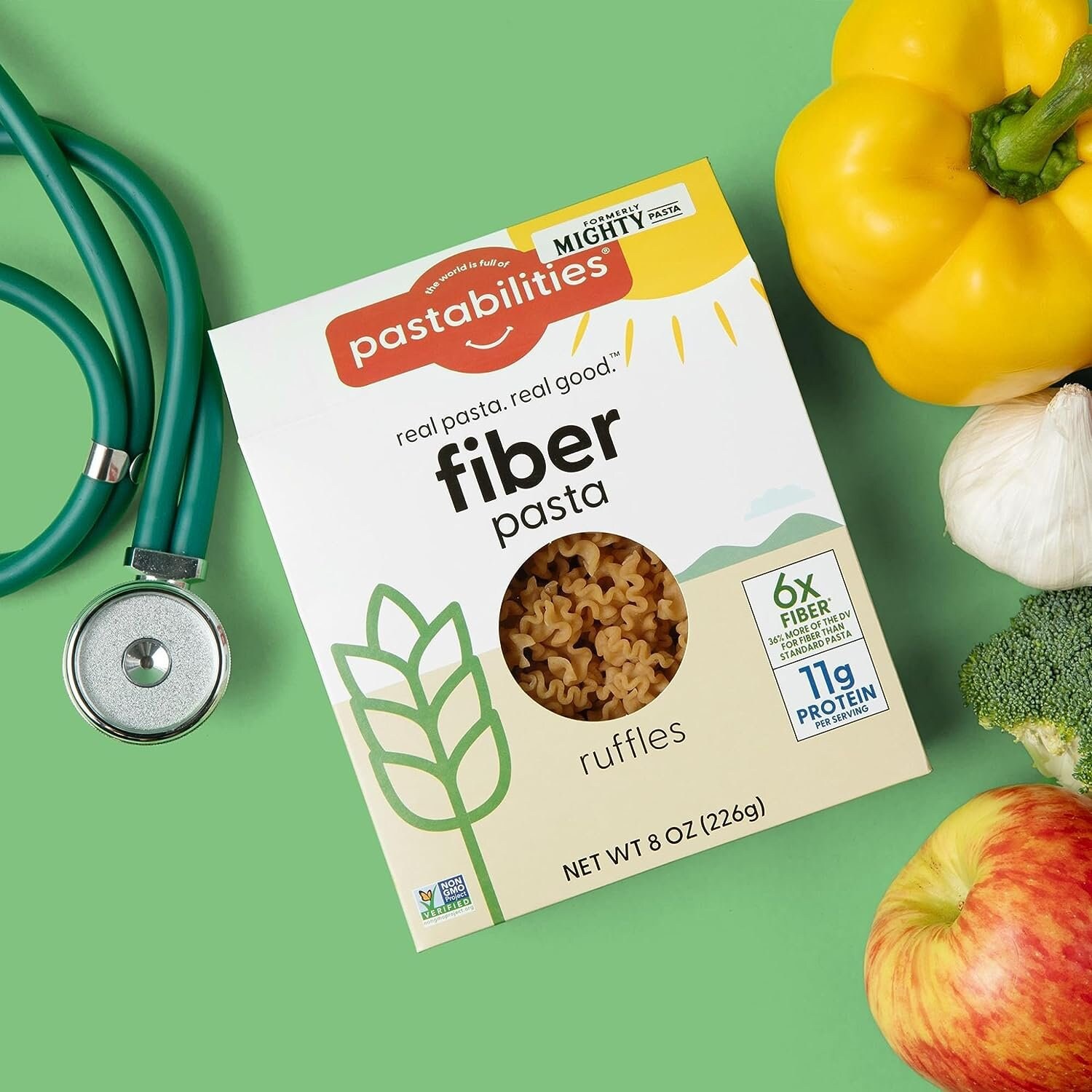 Pastabilities Mighty Pasta, High Protein, 8 Oz. (6-pack) - Etsy