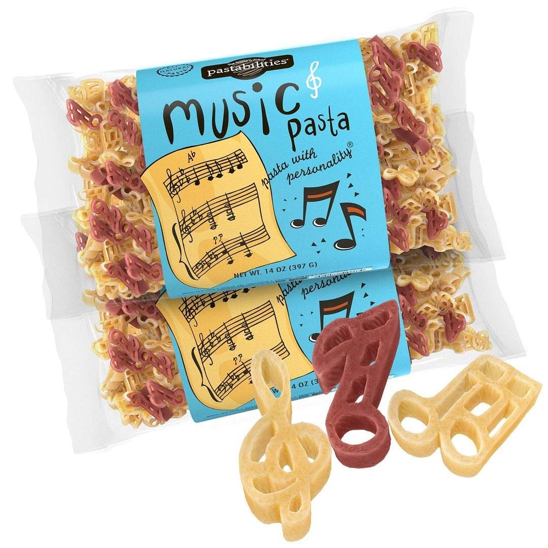 Pastabilities Music Shaped Pasta, Non-gmo Wheat Pasta 14 Oz (2 Pack) - Etsy