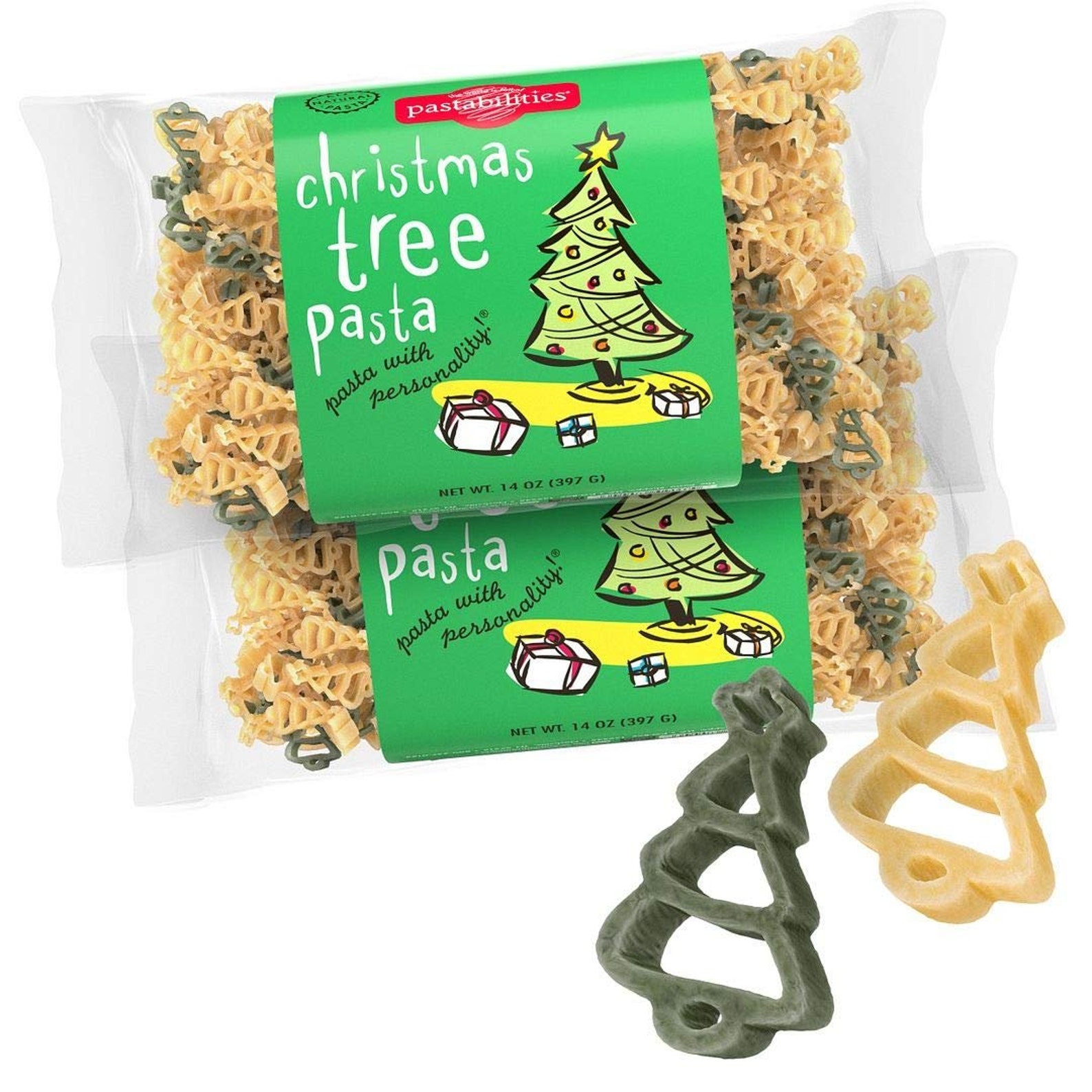Pastabilities Christmas Tree Pasta Fun Shaped Tree Noodles - Etsy
