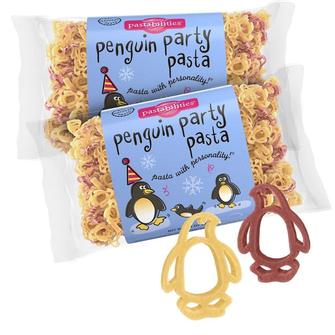 Pastabilities Penguin Party Pasta Fun Shaped Penguin Noodles | Etsy