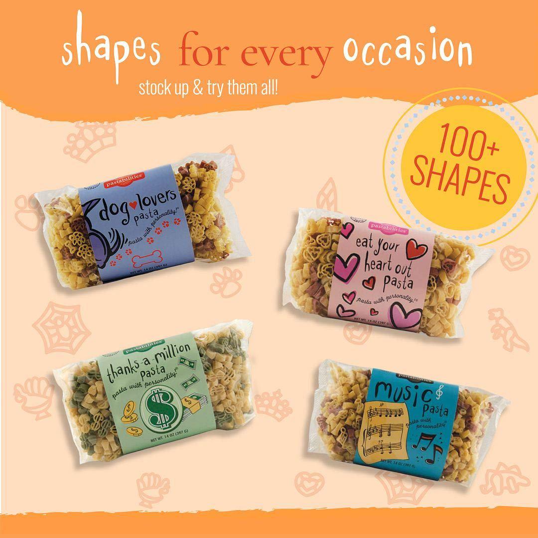 Pastabilities Snowman Shaped Pasta, Fun Shaped Noodles for Kids and ...