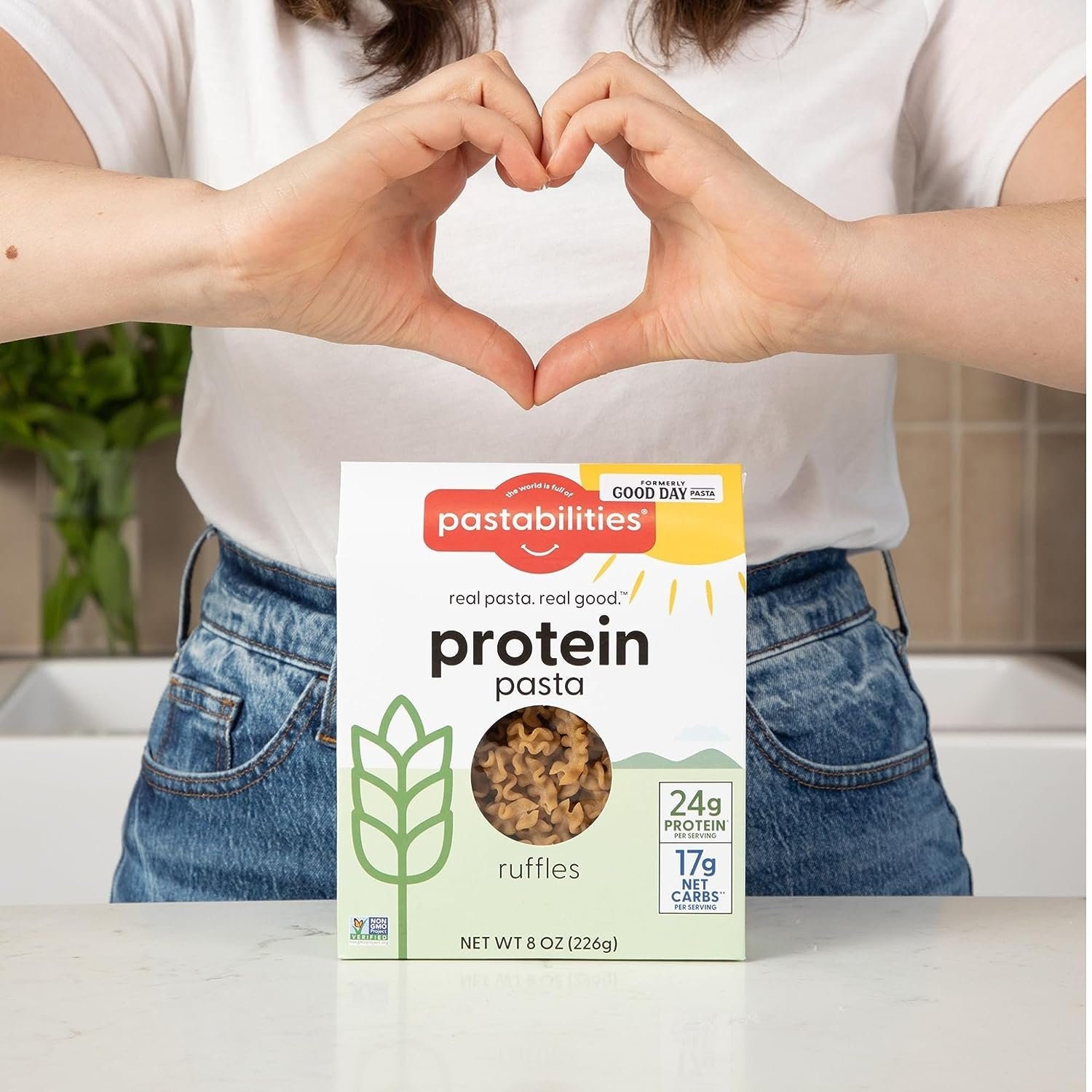 Pastabilities Protein Pasta (packaging May Vary) Low Carb and High ...