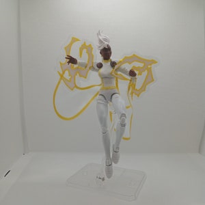 Action Figure Lightning Power Effects 1/12 Scale - White and ...