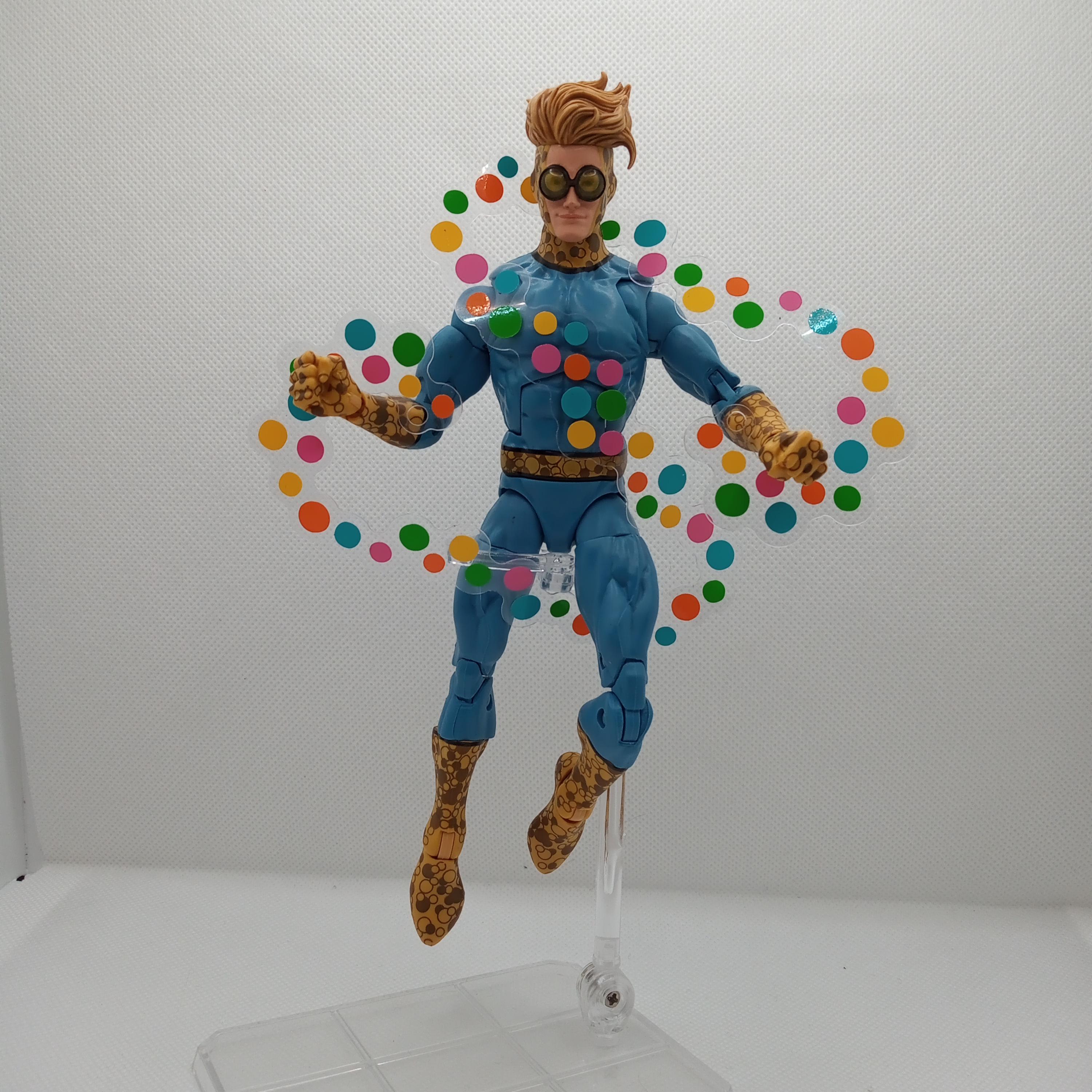 Action Figure Bubble Balls Wraparound Effect 1/12 Scale (14 X 10cm ...