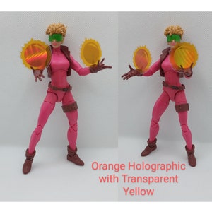 Action Figure Energy Orbs Power Effects 1/12 Scale - Multiple Colour ...